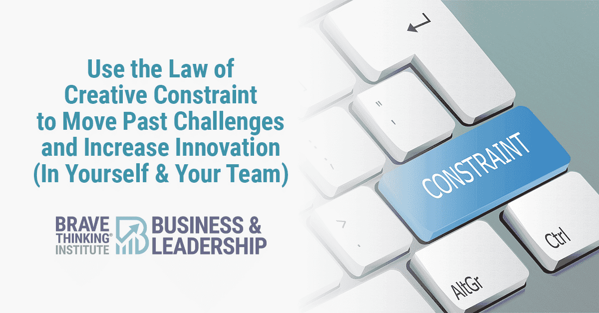 Law of Creative Constraint: Defy Challenges, Increase Innovation