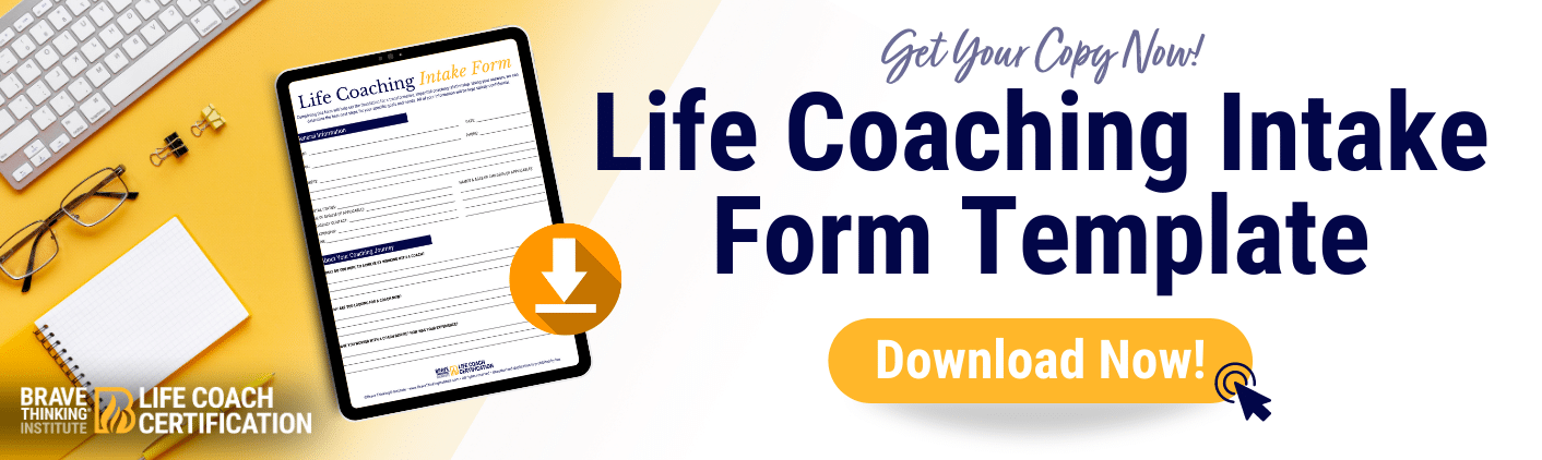Life Coaching Intake Form | 21 Intake Questions + PDF Template