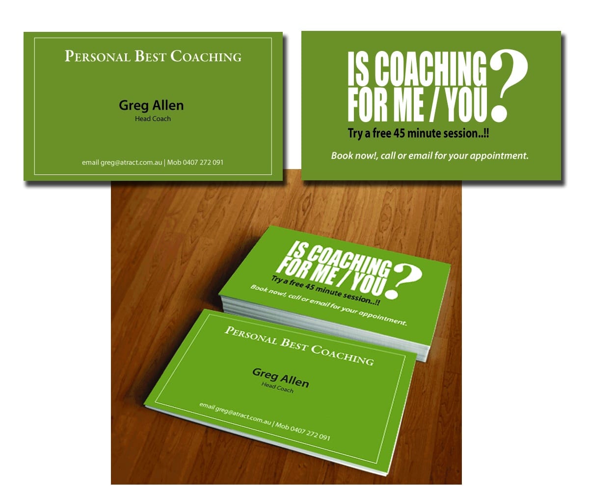 Life Coach Business Cards [+Best Examples]